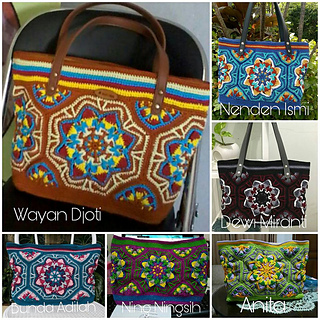 Ravelry: Champa Tote Bag pattern by Irana Shintarani