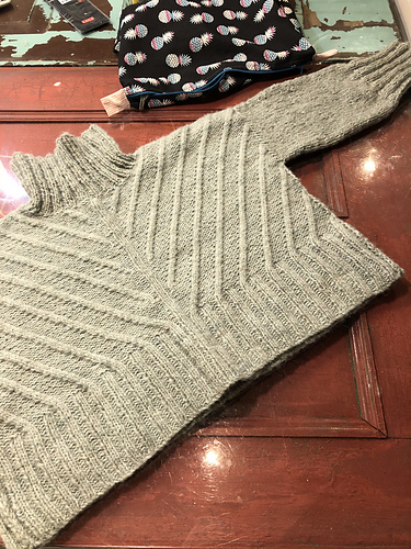 Ravelry: Fishbone chunky sweater pattern by Neringa Ruke