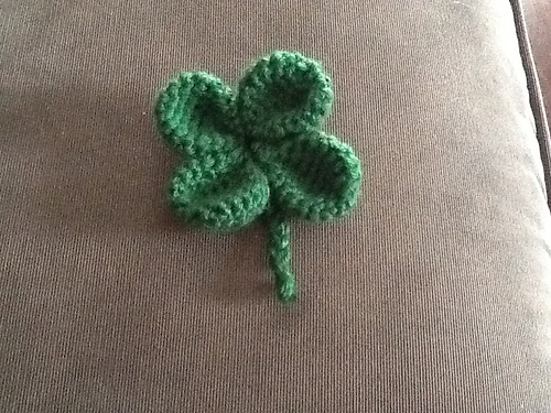 Ravelry: Crochet four petal flower pattern by Maria Isabel