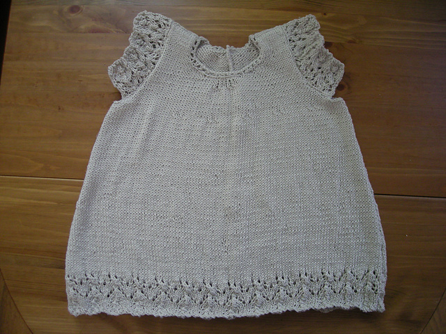 Ravelry: Robe dentelle pattern by Juliette Liétar