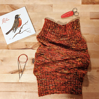 Ravelry: iswimlikeafish's Paprika Sockhead Cowl