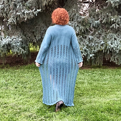 Ravelry: Silver Spring Lace Duster pattern by Amanda Lee