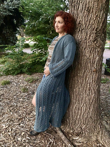 Ravelry: Silver Spring Lace Duster pattern by Amanda Lee