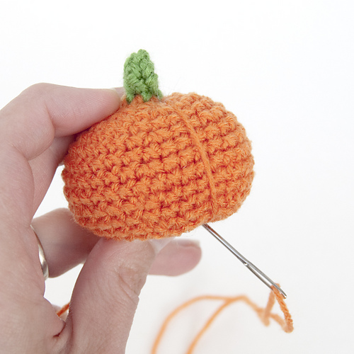 Ravelry: One-Piece Amigurumi Pumpkin pattern by Karla Fitch