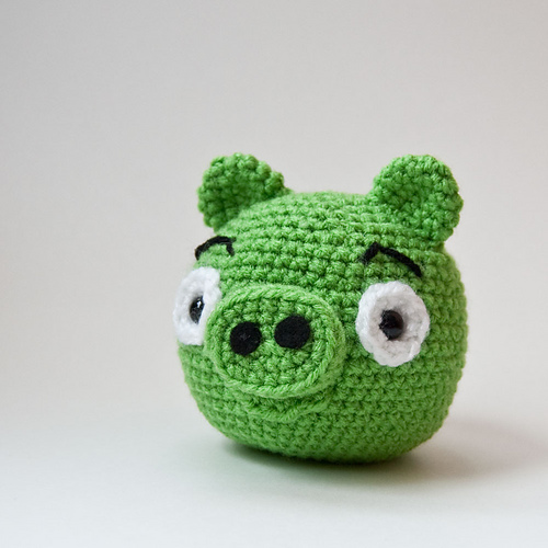 Ravelry: Angry Birds Pig pattern by Karla Fitch