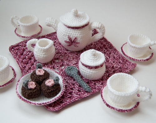 Ravelry: Tea Cup & Saucer Set pattern by Karla Fitch