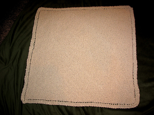 Ravelry: Garter Stitch Baby Throw pattern by Lion Brand Yarn