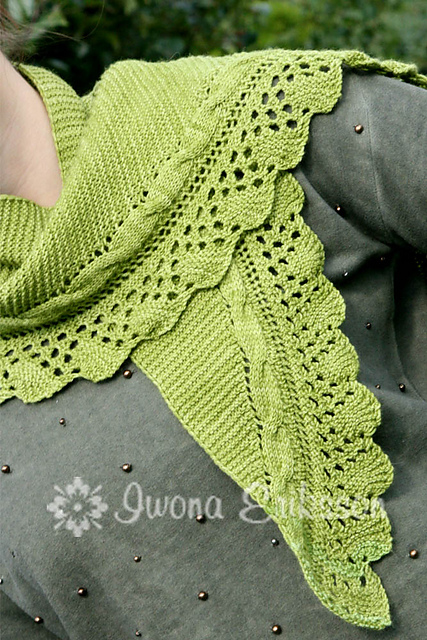 Ravelry: iwonaa's Welcome To The Jungle Shawl
