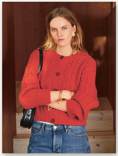 Ravelry: 2409-08 Cornelia Cardigan pattern by Sandnes Garn