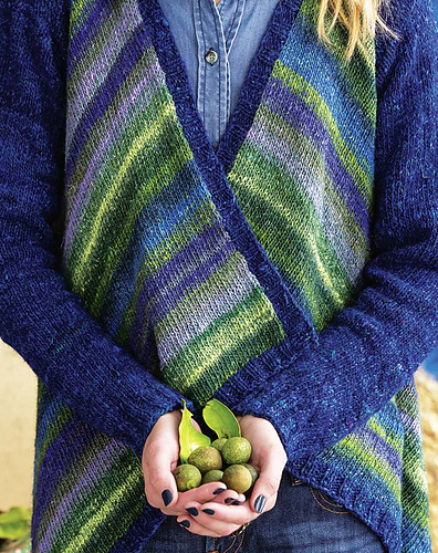 Ravelry: Drape Front Cardigan pattern by Theresa Schabes