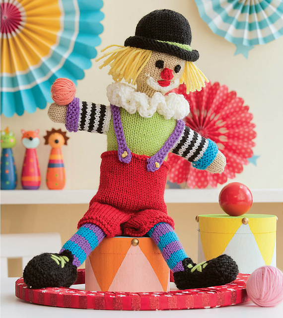 Ravelry: Happy, the Clown pattern by Irina Poludnenko