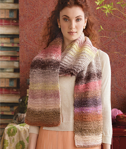 Ravelry: Garter Ridges Scarf pattern by Angela Tong