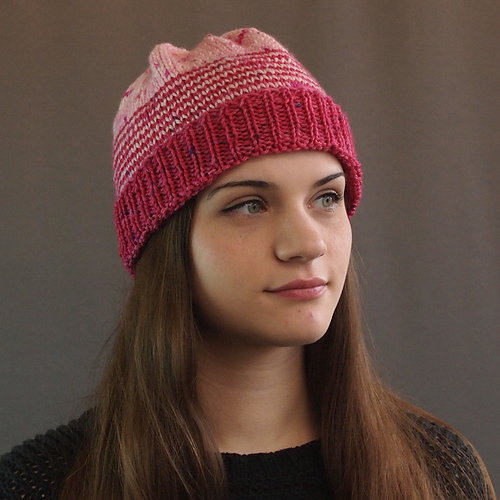Ravelry: Easy Fade Hat pattern by Jaala Spiro