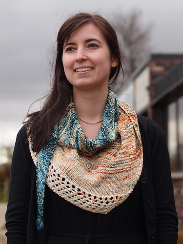 Ravelry: Pine Lake Shawl pattern by Jaala Spiro