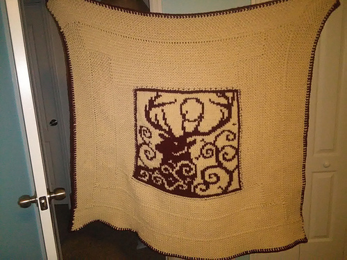 Ravelry: Spirit Deer Knitting Chart pattern by Melanie Nordberg