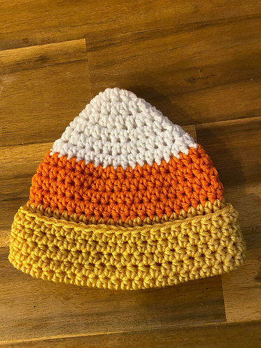 Ravelry: Candy Corn Hat pattern by DIY From Home
