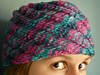 Ravelry: Clapotis Cap pattern by Needles & Hooks