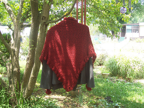 Ravelry: Let's Go Shopping Shawl pattern by Sharon Cheek
