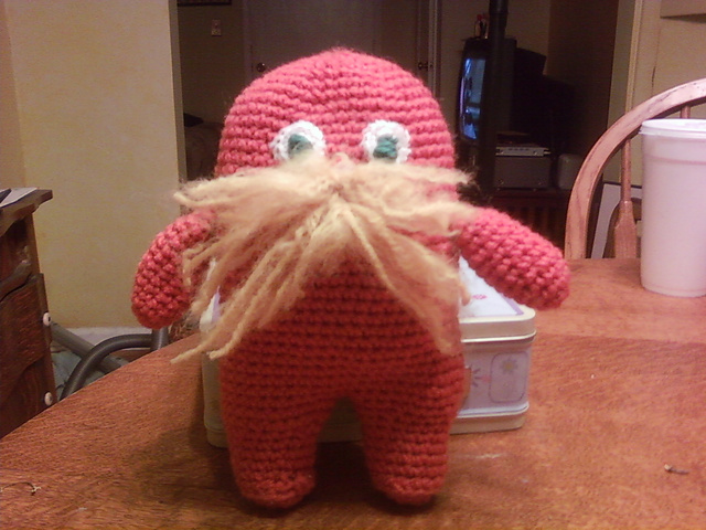 Ravelry: Dr. Seuss Lorax Amigurumi pattern by Misti Merrill