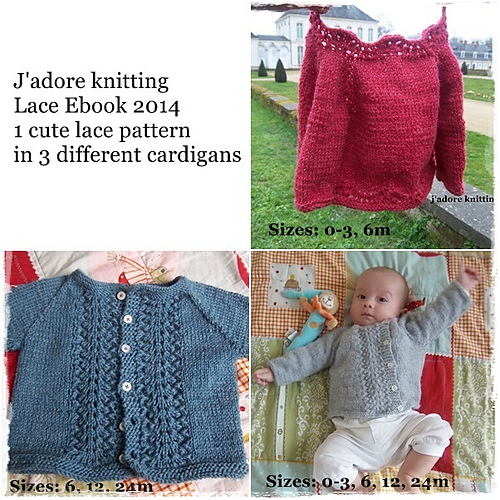 Ravelry: Lace Cardigans pattern by Kasia Lubinska