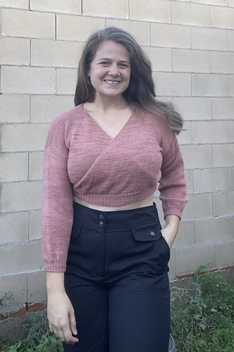 Ravelry: Aviva Wrap Top pattern by Jaime Creates