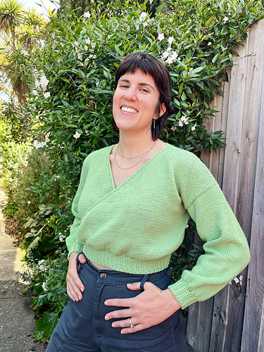 Ravelry: Aviva Wrap Top pattern by Jaime Creates