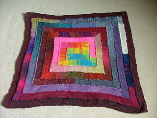 Ravelry: jaknitspurl's 10 years on 10 stitch blanket