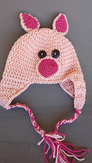 Ravelry: Pig Hat pattern by Jamie Fernandez