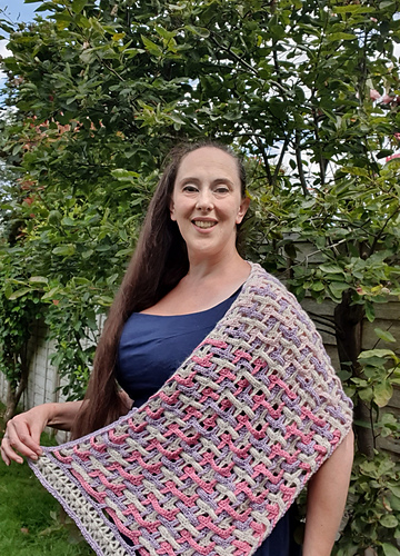 Ravelry: Wefan Wrap pattern by Joanne Fowler