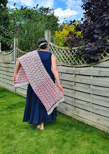 Ravelry: Wefan Wrap pattern by Joanne Fowler