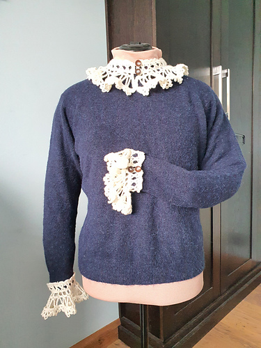 Ravelry: Network Collar, Cuffs and Edging pattern by Joanne Fowler