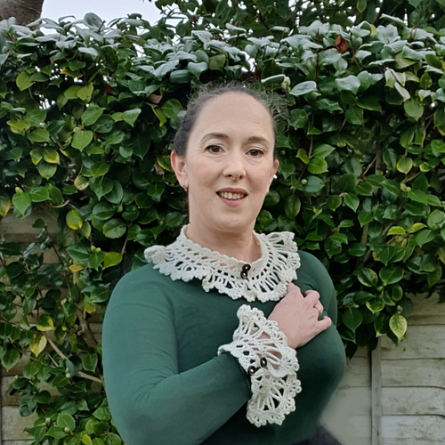 Ravelry: Network Collar, Cuffs and Edging pattern by Joanne Fowler