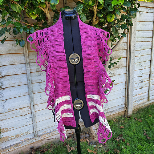 Ravelry: Clarion Multiway Scarf pattern by Joanne Fowler