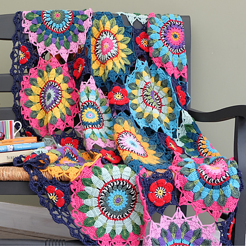 Ravelry: Fields of Gold Fiori pattern by Jane Crowfoot