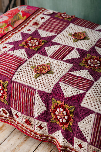 Ravelry: Indigo Dreams & Crimson Dreams pattern by Jane Crowfoot