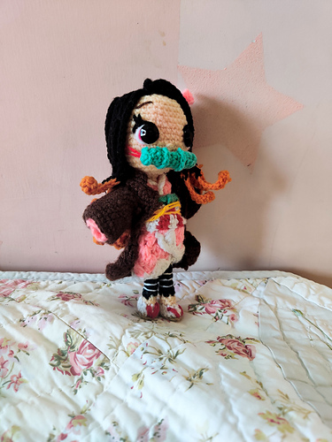 Ravelry: Demon Slayer Nezuko pattern by Janie Ray