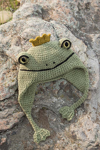 Ravelry: Frog Princess & Prince Hats pattern by Brenda K. B. Anderson