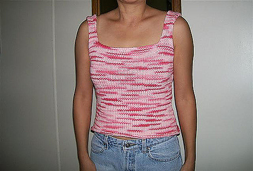 Ravelry: Oh So Easy, Beginner's Tank pattern by Jasmom