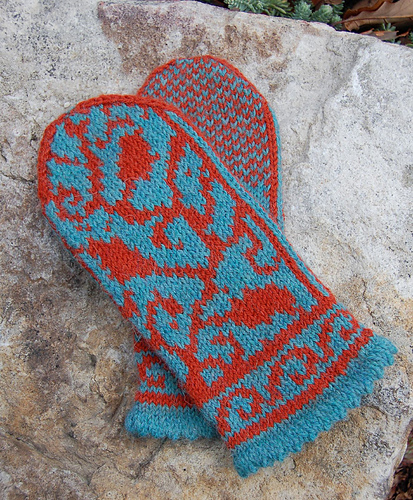 Ravelry: Vineland Mittens pattern by Jody McKinley