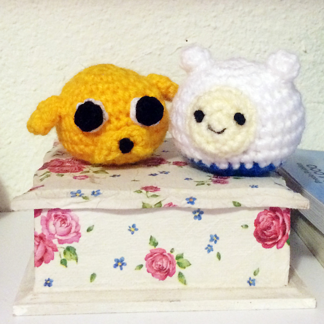 Ravelry: Amigurumi Finn y Jake Adventure time pattern by Javiera Quintana
