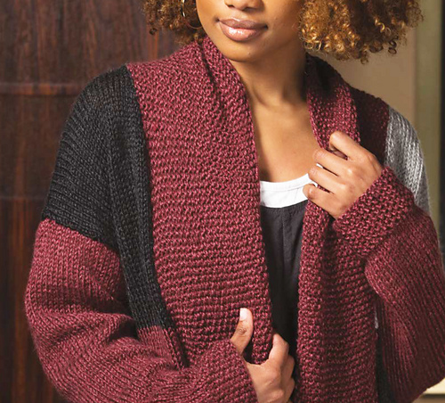 Ravelry: Color Block Cardigan pattern by Andi Javori