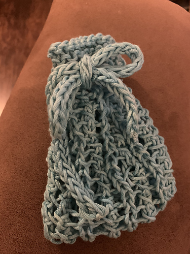 Ravelry: Knitted Cotton Soap Saver pattern by marianna mel