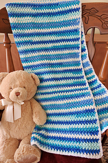 Ravelry: Baby Bean Stitch Baby Blanket pattern by JCFreund Designs