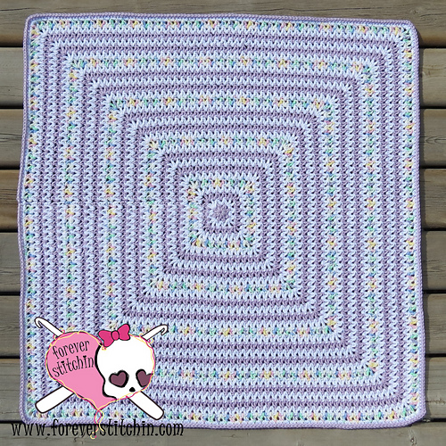 Ravelry: Wobbly Squares Blanket pattern by Jennifer Uribe