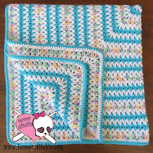 Ravelry: Wobbly Squares Blanket pattern by Jennifer Uribe