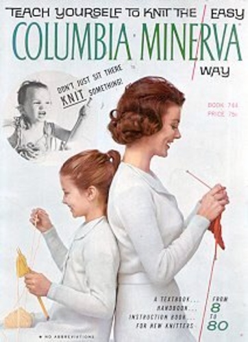 Ravelry: Columbia-Minerva #744, Teach Yourself to Knit the Easy Way ...