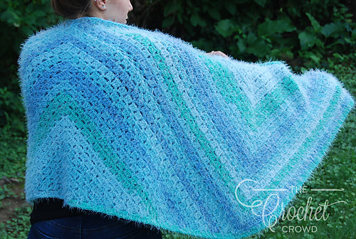 Ravelry: Tranquility Trinity Shawl pattern by Jeanne Steinhilber