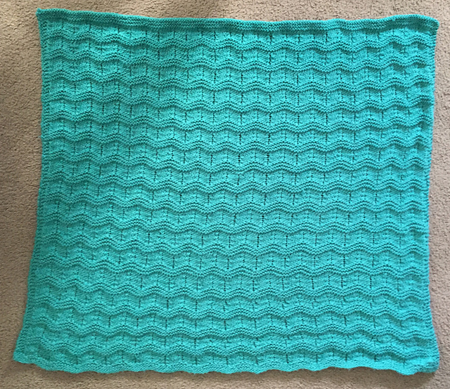 Ravelry: Baby Waves Blanket pattern by Nancy J. Thomas
