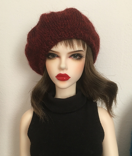 Ravelry: Pukifee Slouchy Beret pattern by Wovenflame (Marlene)