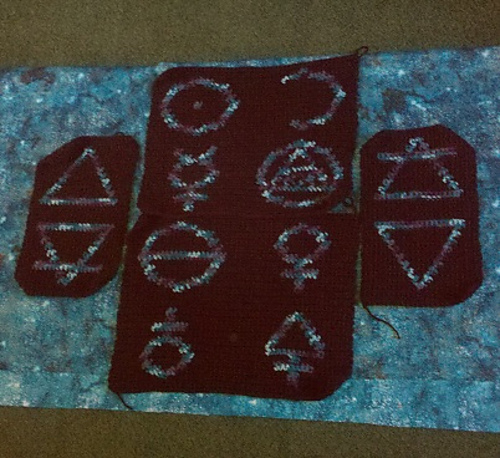 Ravelry: Alchemy symbol chart pattern by Jen Spears